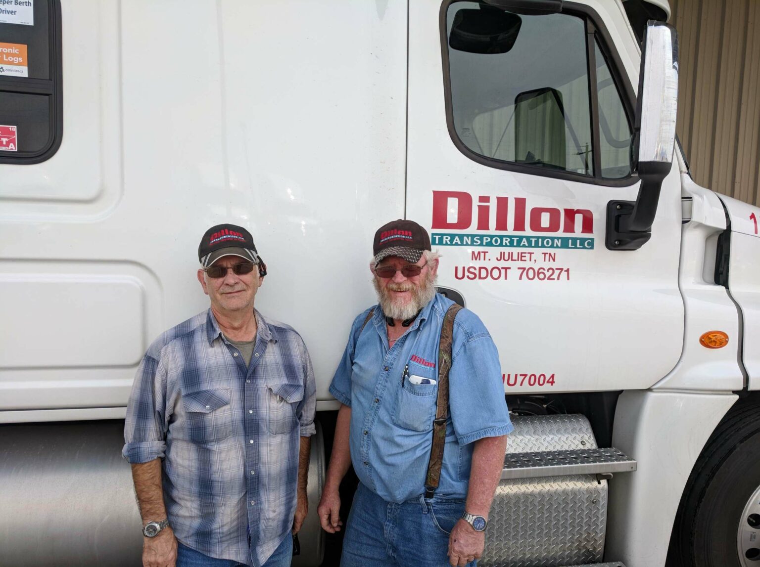 July 2018 Driver of the Month - Dillon Transportation LLC